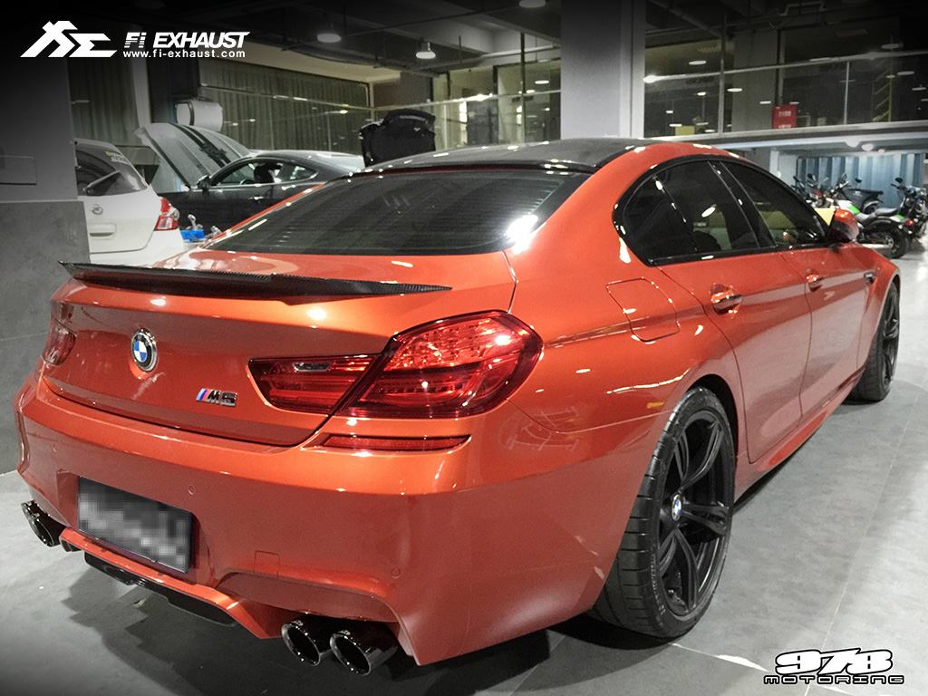 BMW F06 M6 Gran Coupe - Fi Exhaust