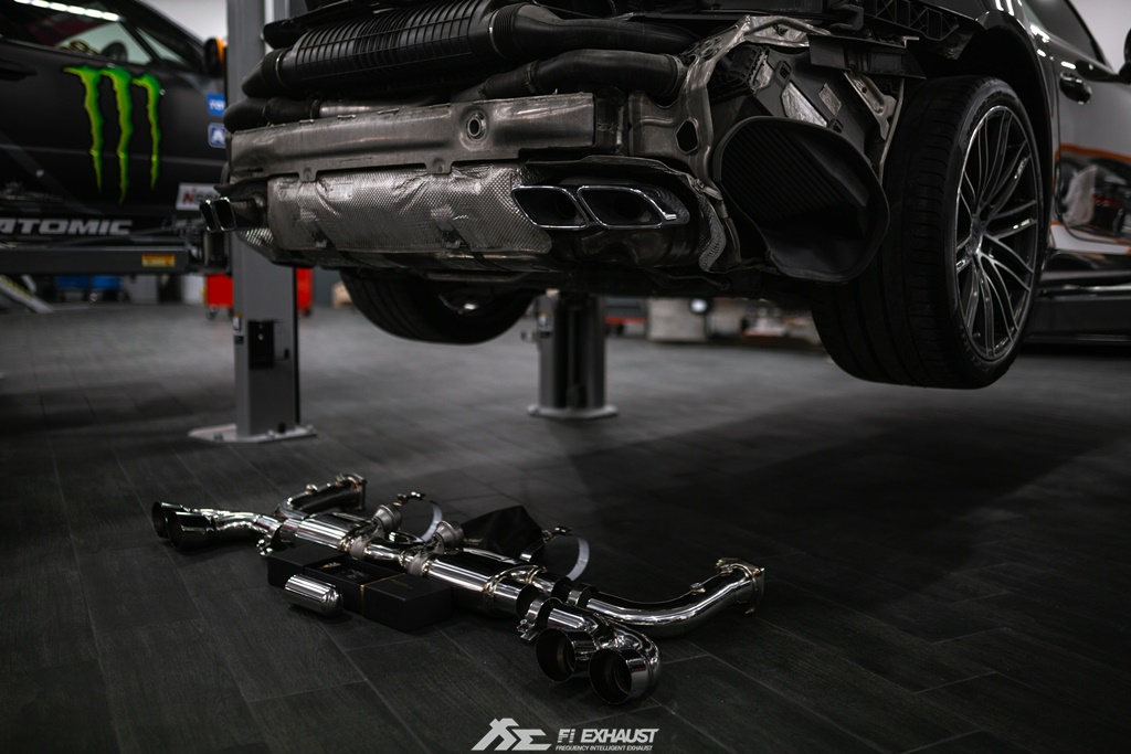 Porsche 991.2 Turbo / S Full Turbo Back System - Fi Exhaust