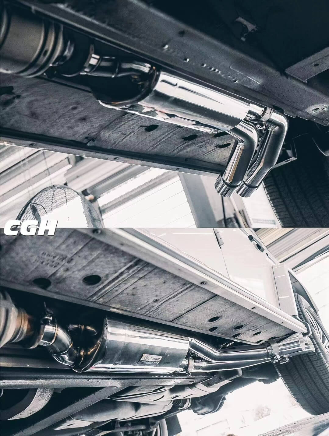 Mercedes-Benz W463A G 500 Quad Tips - Fi Exhaust