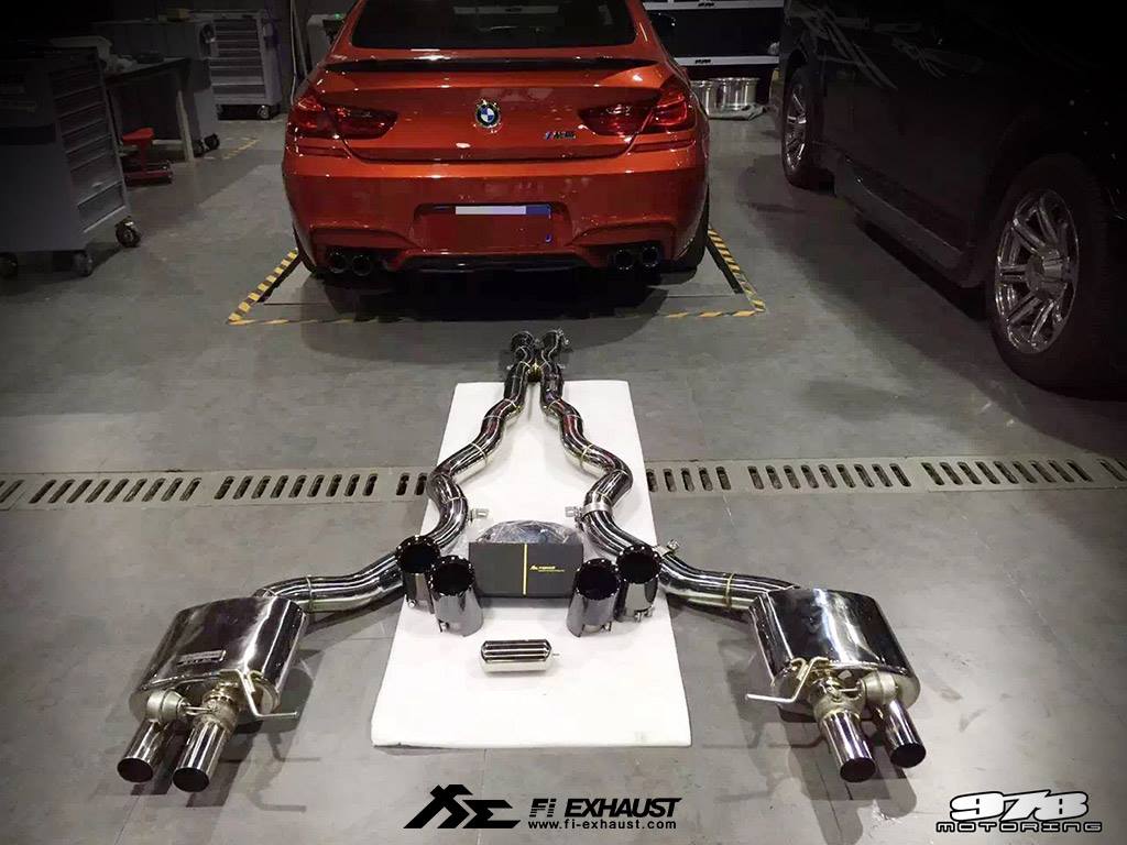 BMW F06 M6 Gran Coupe - Fi Exhaust