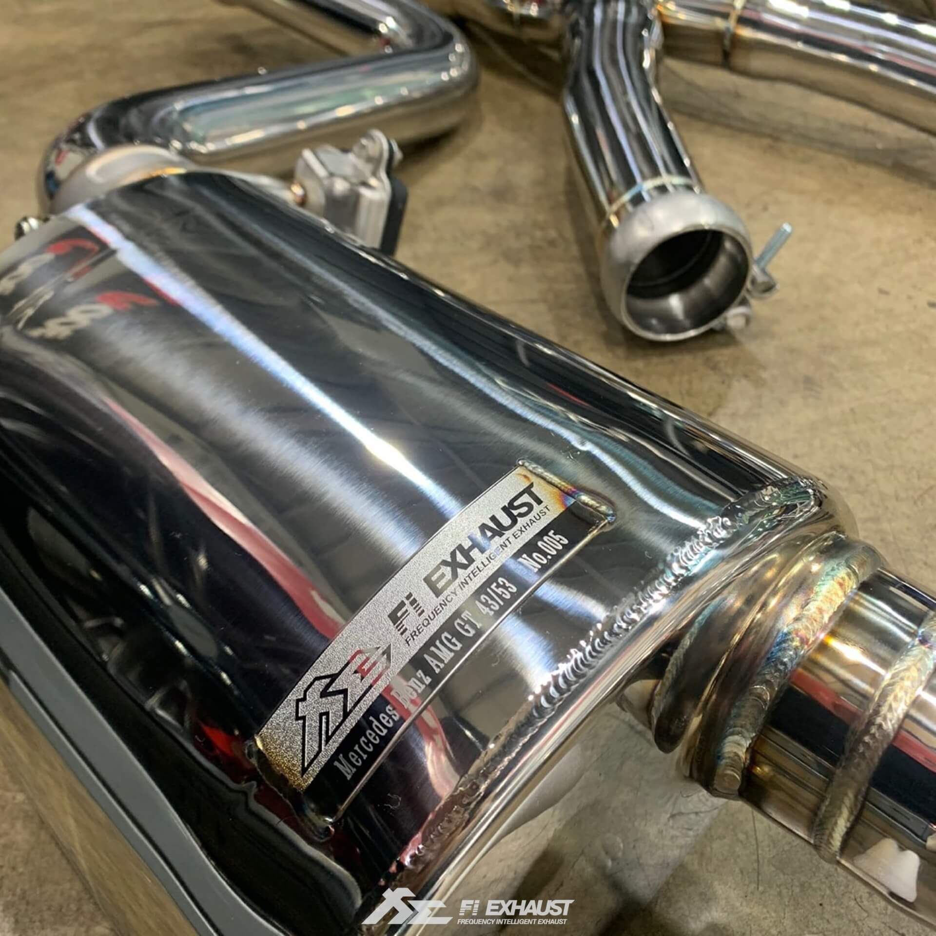 Mercedes-AMG X290 AMG GT 43 4-Door Coupe - Fi Exhaust