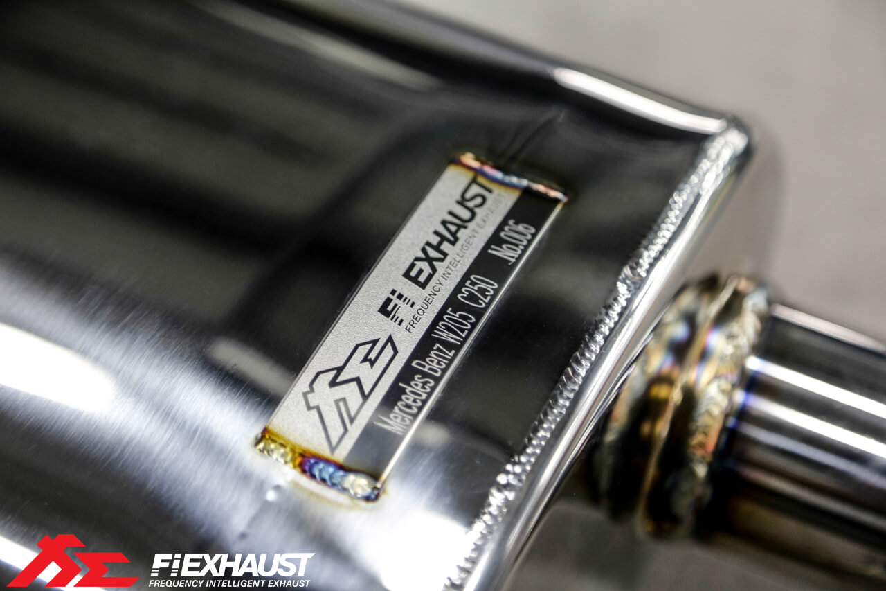 Mercedes-Benz W205 C250 - Fi Exhaust