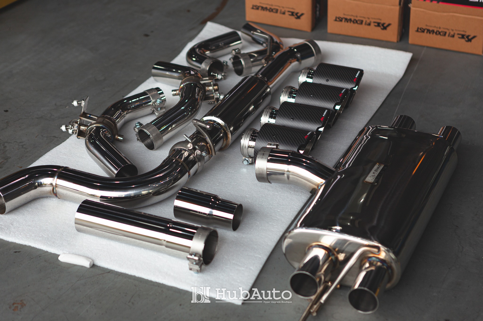 Volkswagen Golf R MK8 - Fi EXHAUST