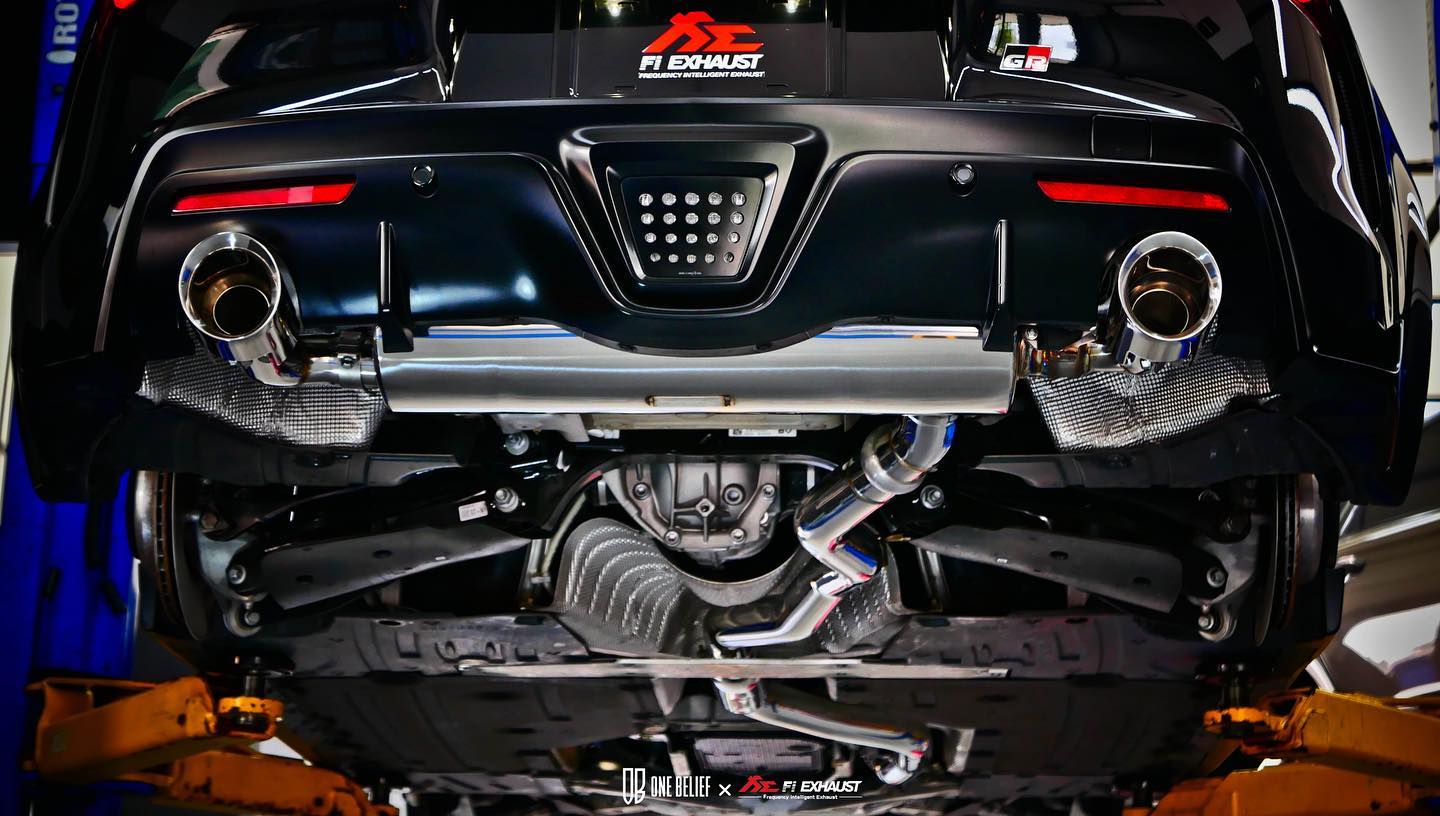 Toyota A90 Supra 2.0T - Fi 排氣管
