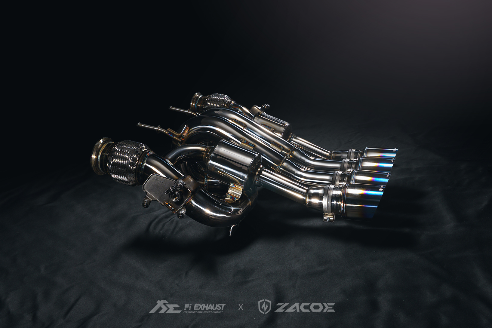 720S Center Quad Exhaust Conversion Kit - Fi Exhaust