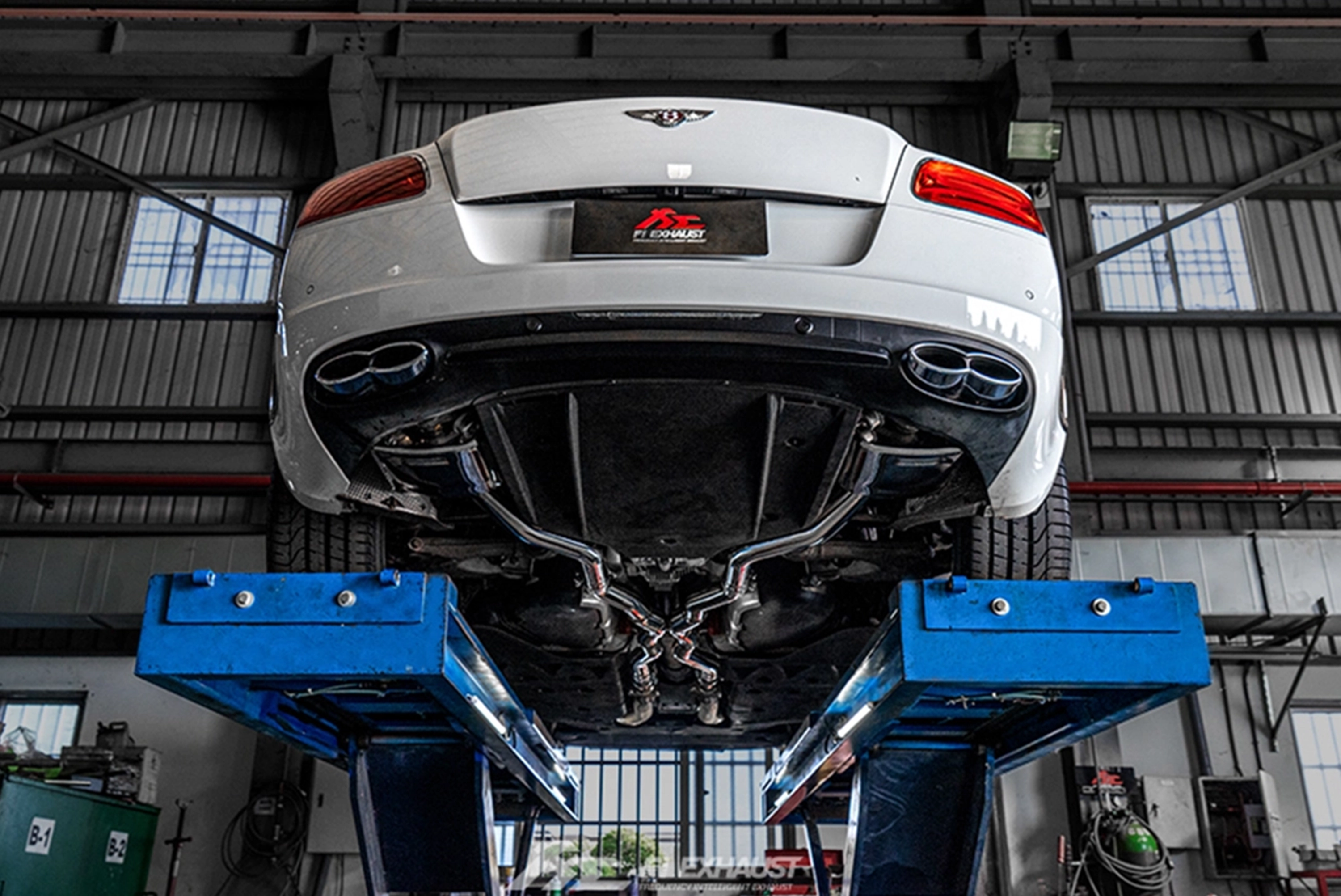 Bentley MK2 Continental GT V8 4.0TT - Fi Exhaust