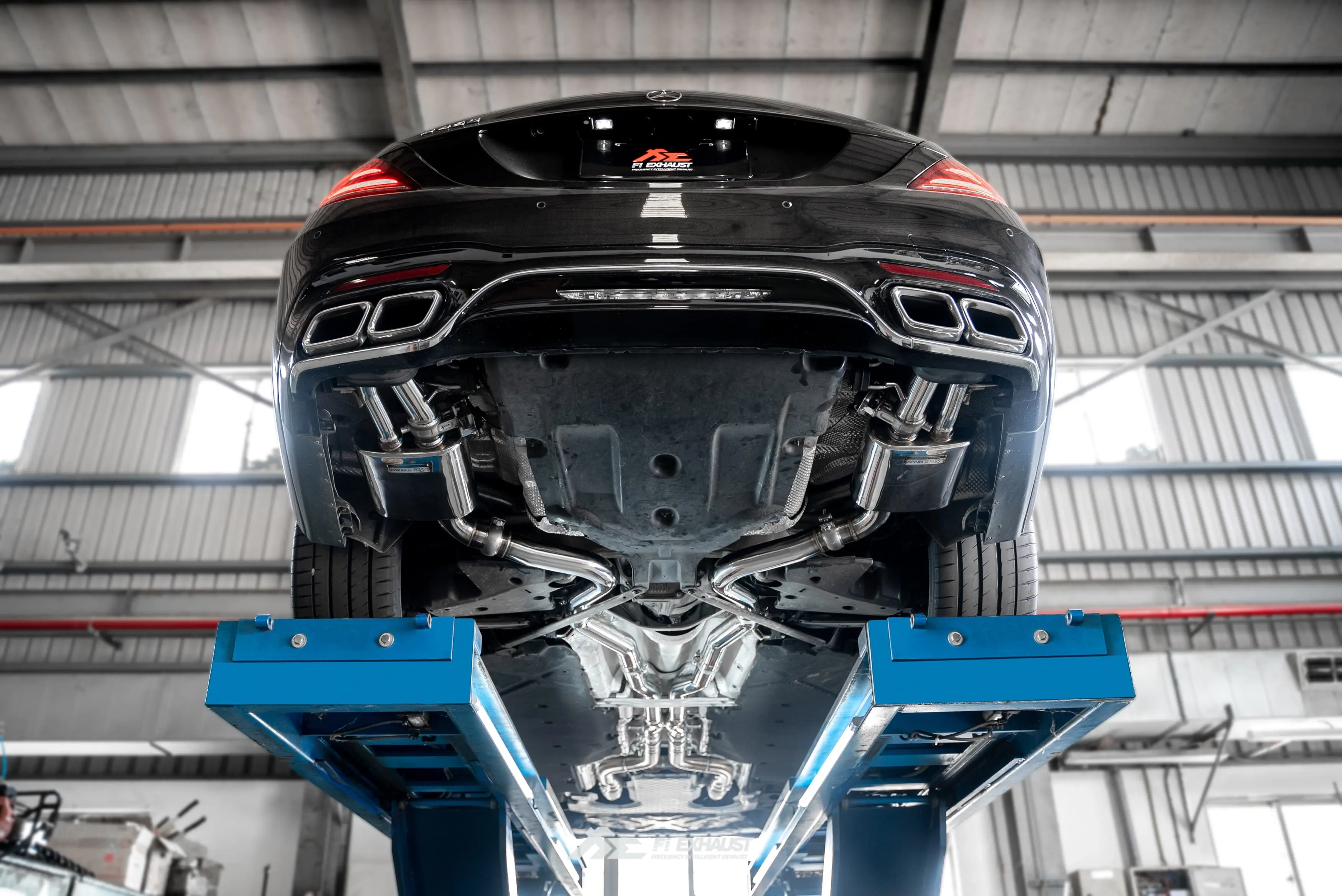 Mercedes-Benz W222 S450 Facelift - Fi Exhaust