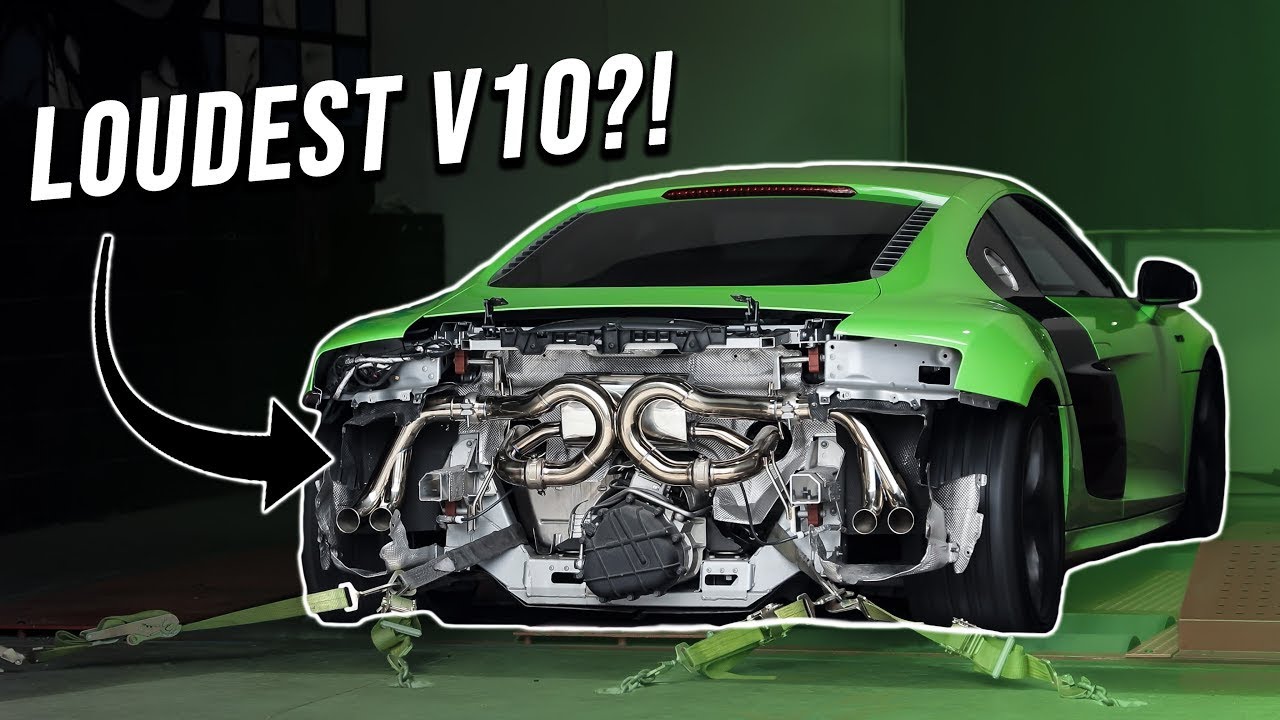 Audi MK1 R8 V10 - Fi Exhaust