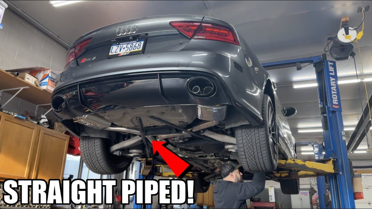 Audi 4G8 RS7 Sportback - Fi Exhaust