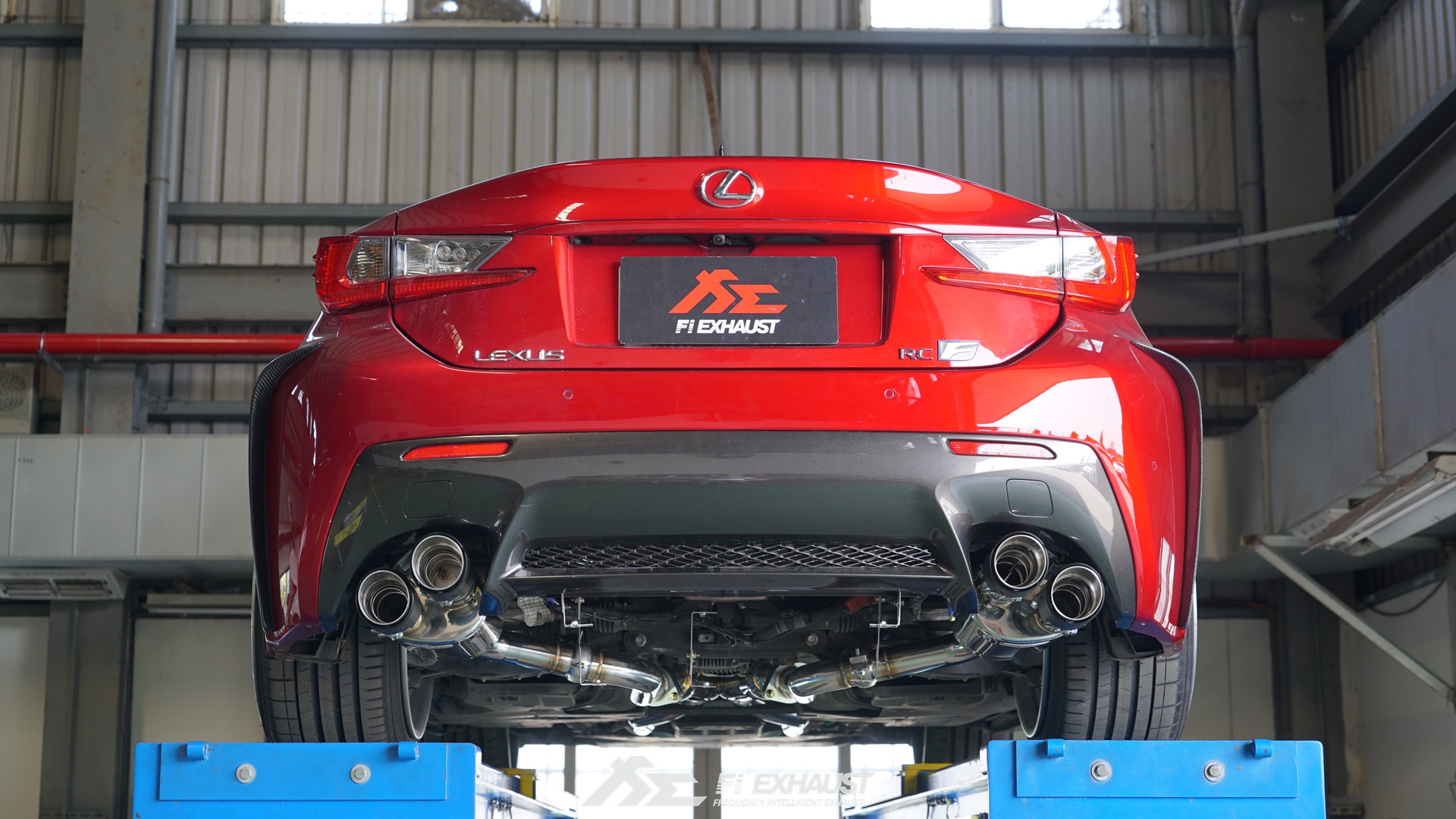 Lexus RC F - Fi Exhaust