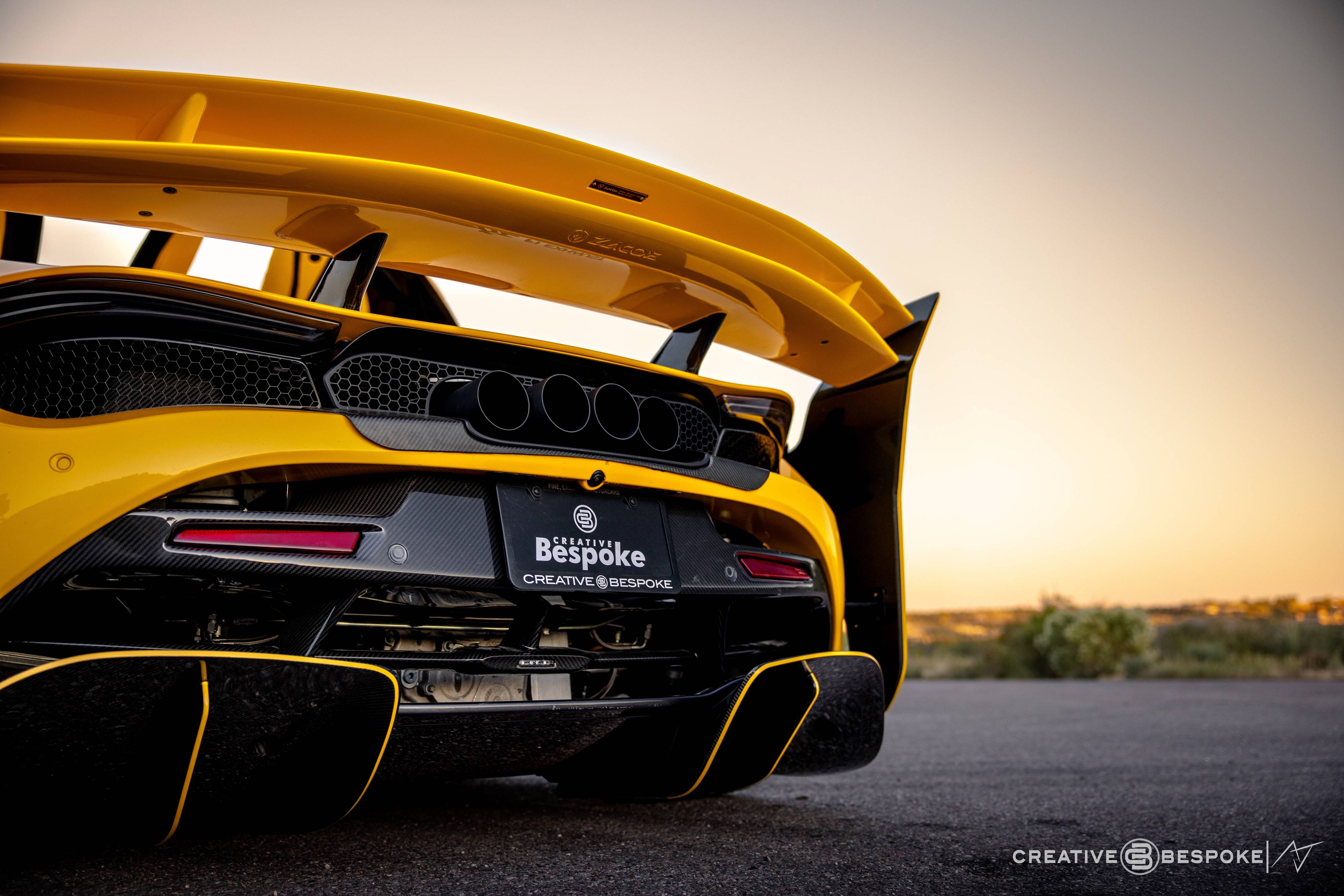 720S Center Quad Exhaust Conversion Kit - Fi Exhaust